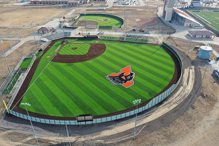 Aledo High School Baseball Field Paragon Sports Constructors
